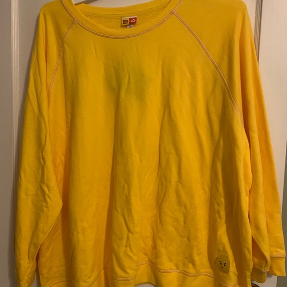 Sweaters | Yellow Lego Sweatshirt | Poshmark